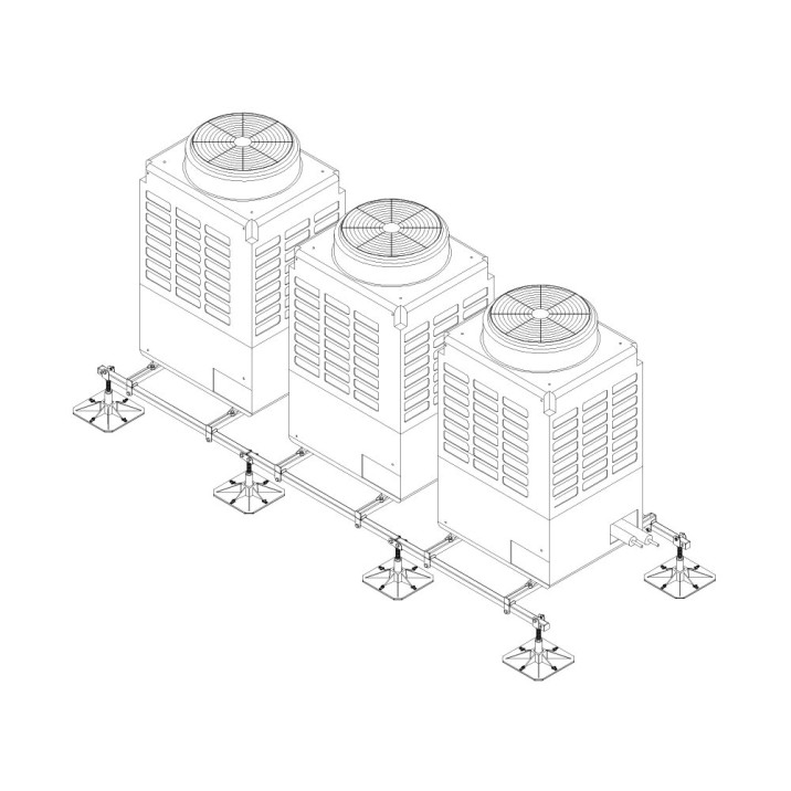 Flexi Frames for VRV/VRF Systems » Flexi Support Systems