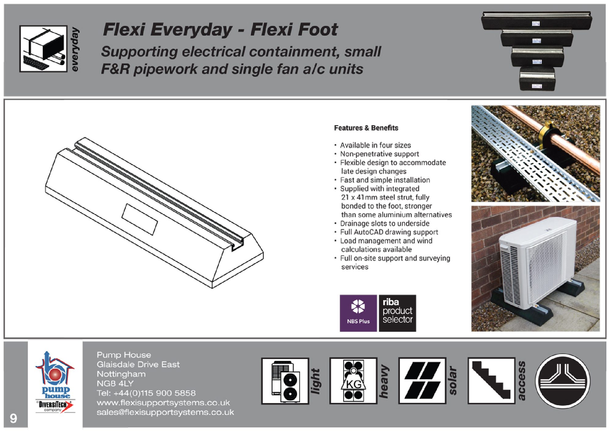 1. Flexi Everyday - Flexi Foot With Strut » Flexi Support Systems