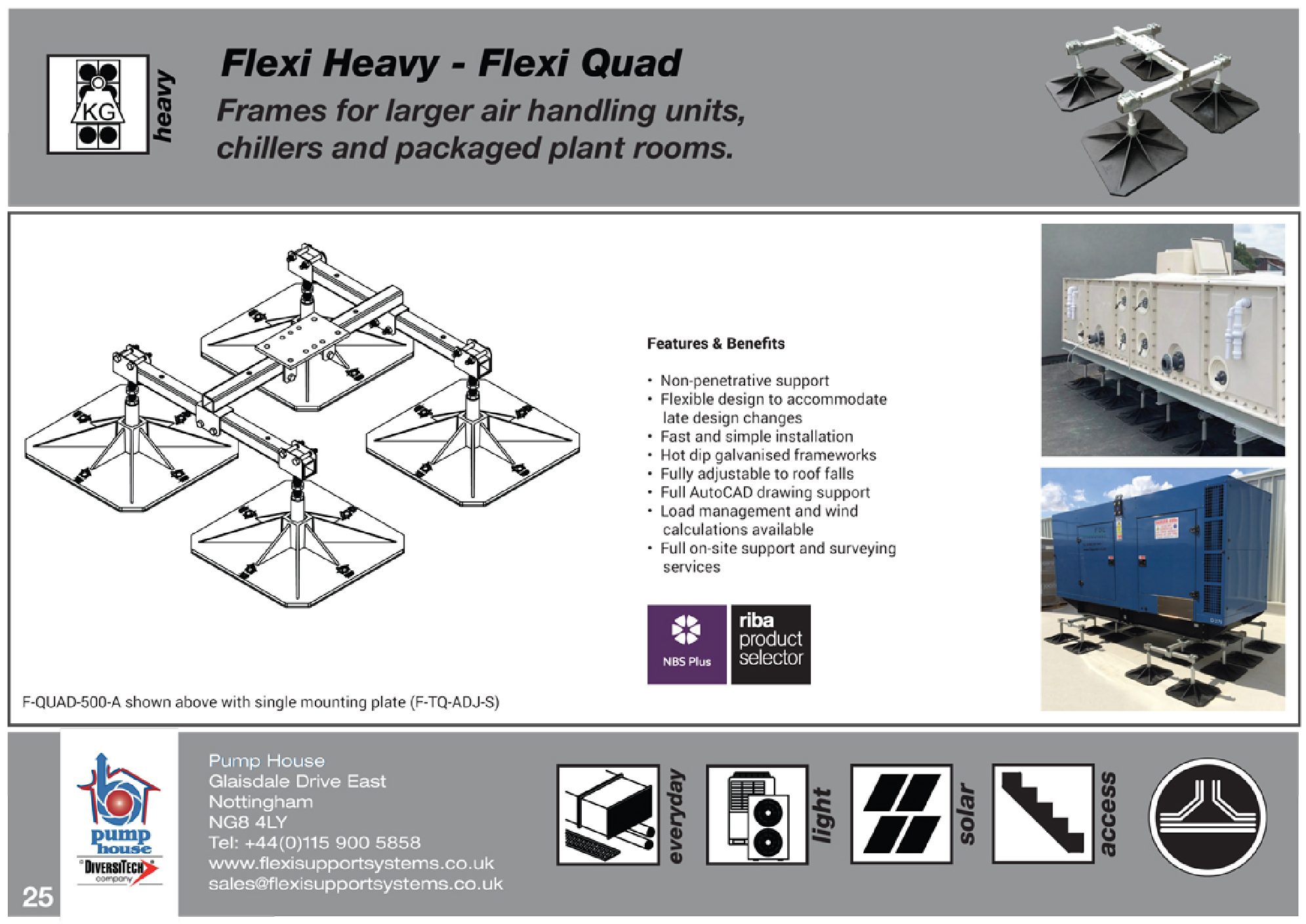 10. Flexi Heavy - Flexi Quad Frames » Flexi Support Systems