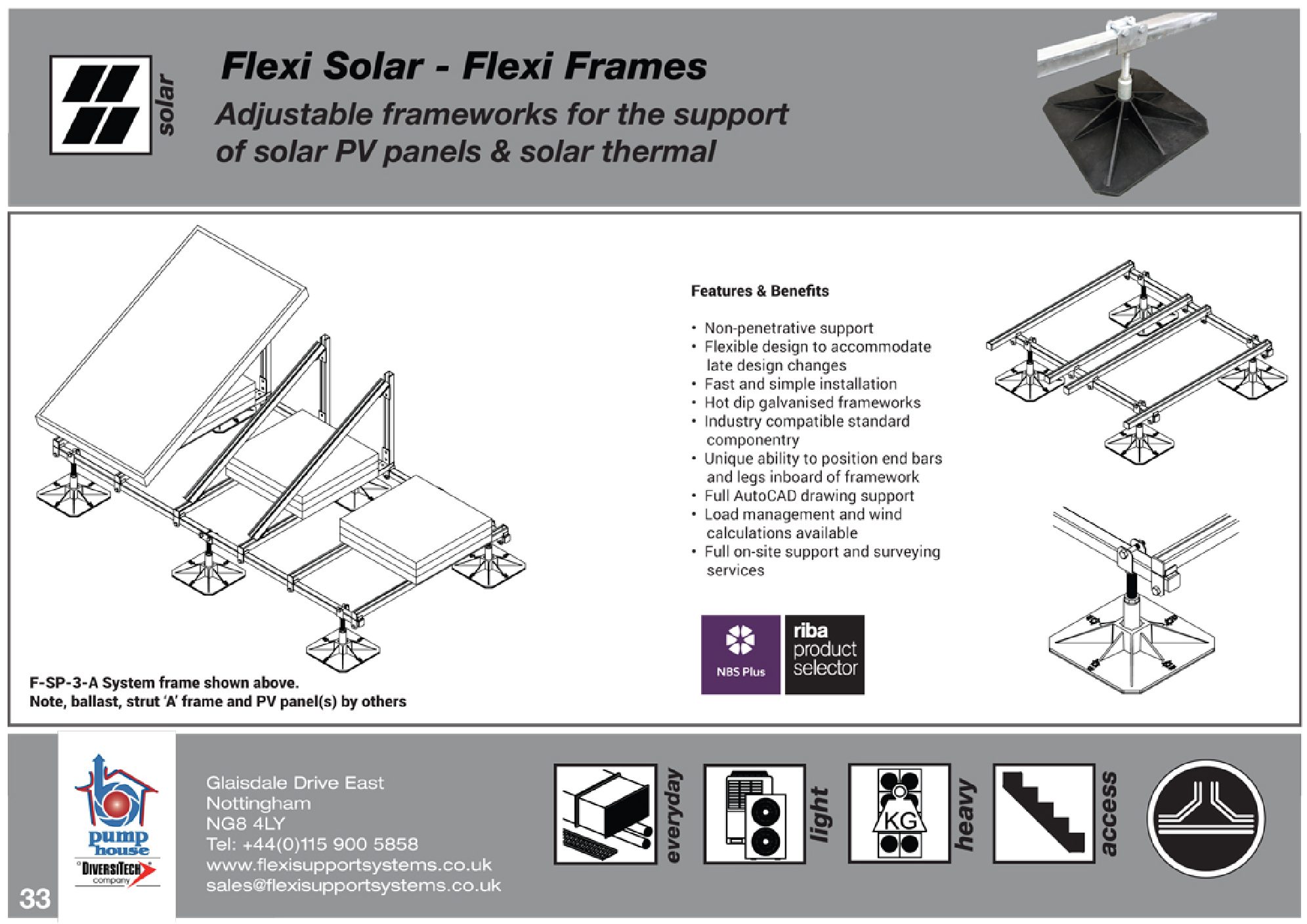 14. Flexi Solar - Flexi Frames » Flexi Support Systems