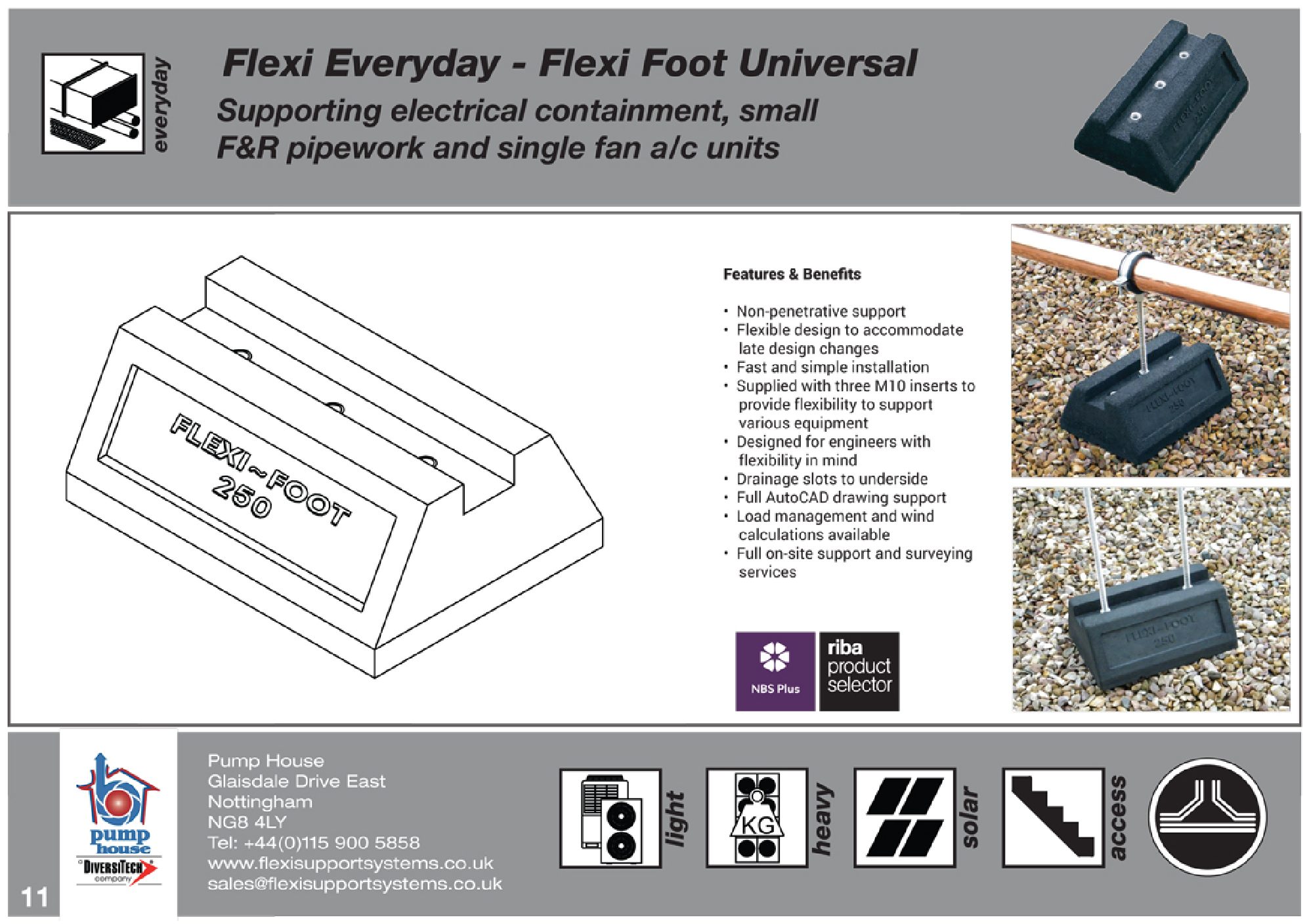 2. Flexi Everyday - Flexi Foot Universal » Flexi Support Systems