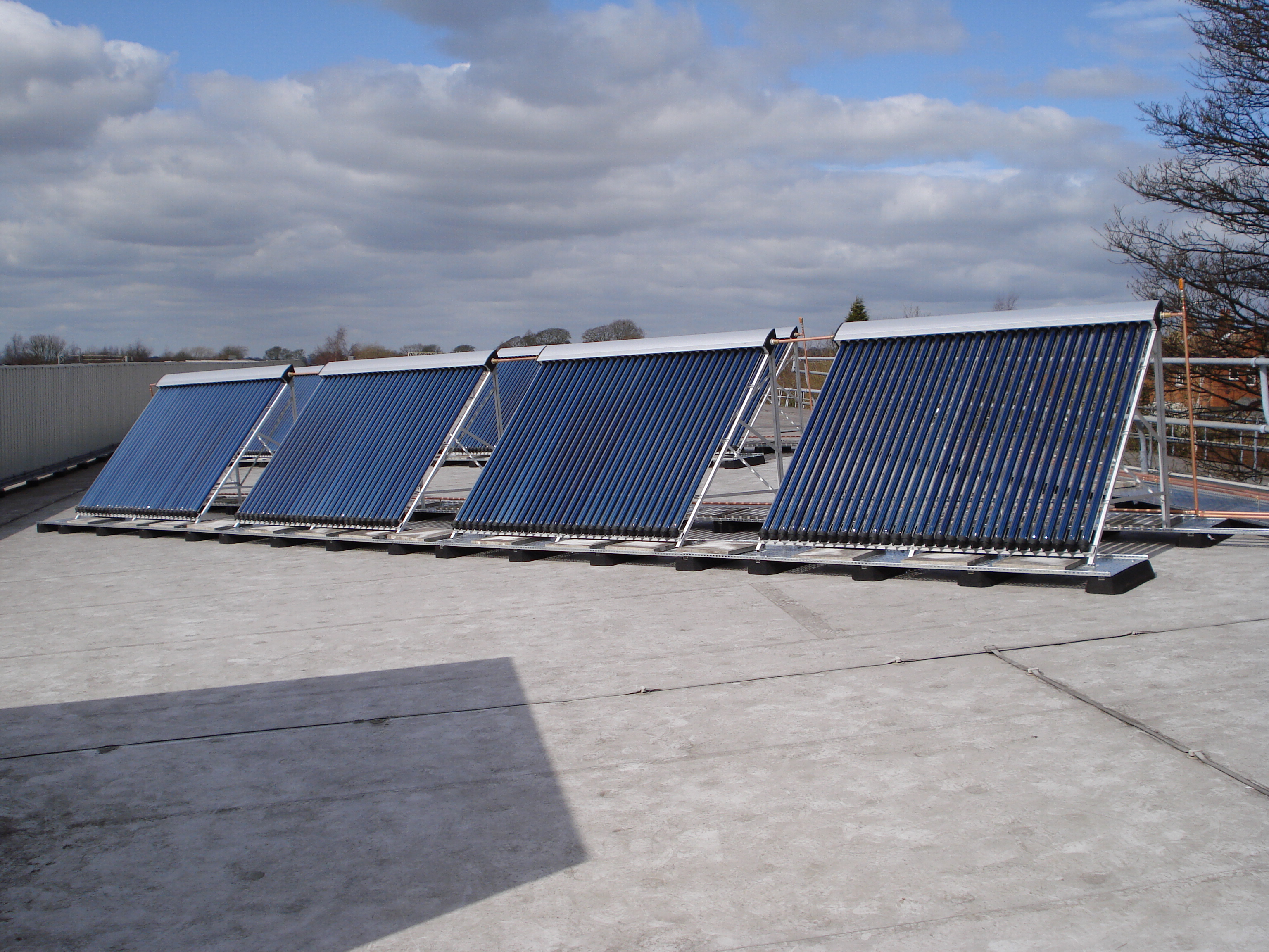 Solar Thermal Install 1 » Flexi Support Systems